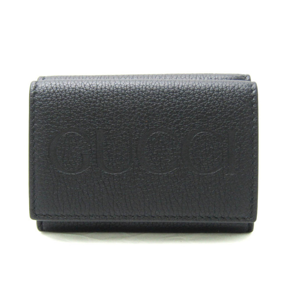 Gucci | Bags | Gucci Logo Mini Wallet 73651 Womenmen Leather Wallet ...
